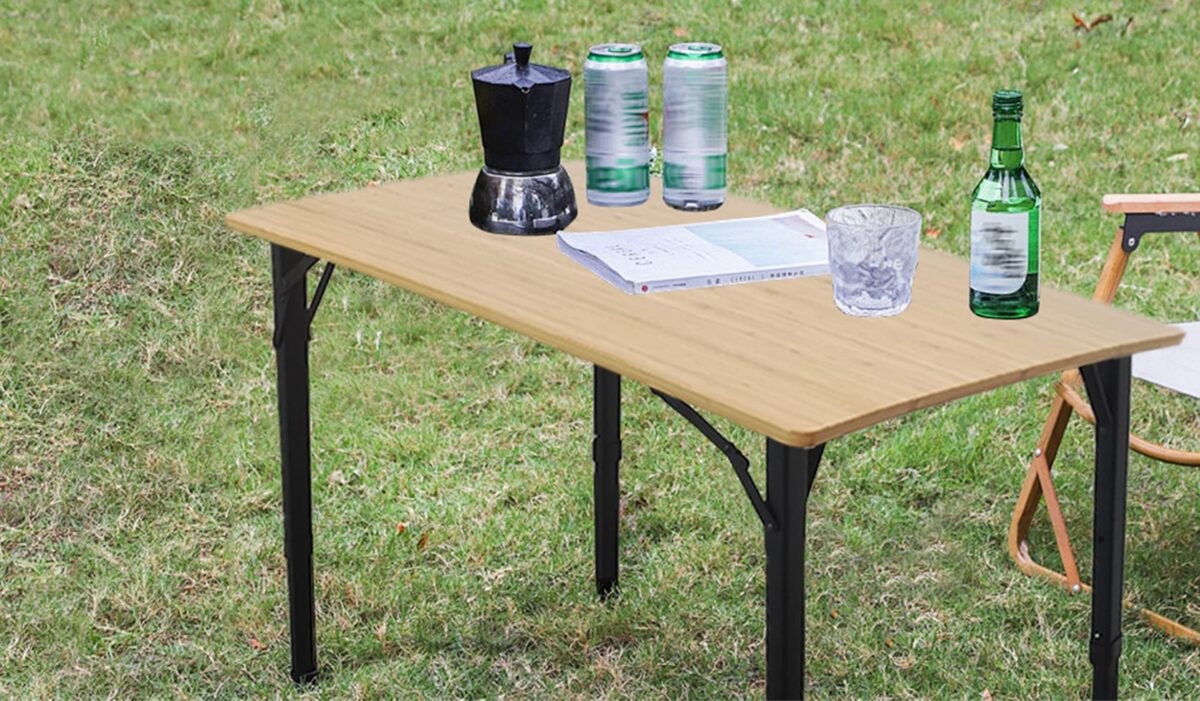 Ultra Light Bamboo Table | Esse Outdoor